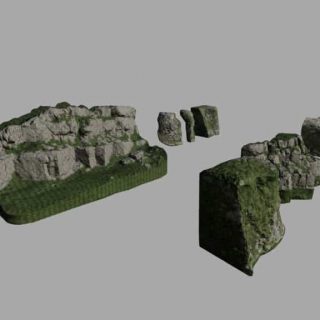 Rock pack (Prefab*) v1.0 FS19 Mod - Farming Simulator 25