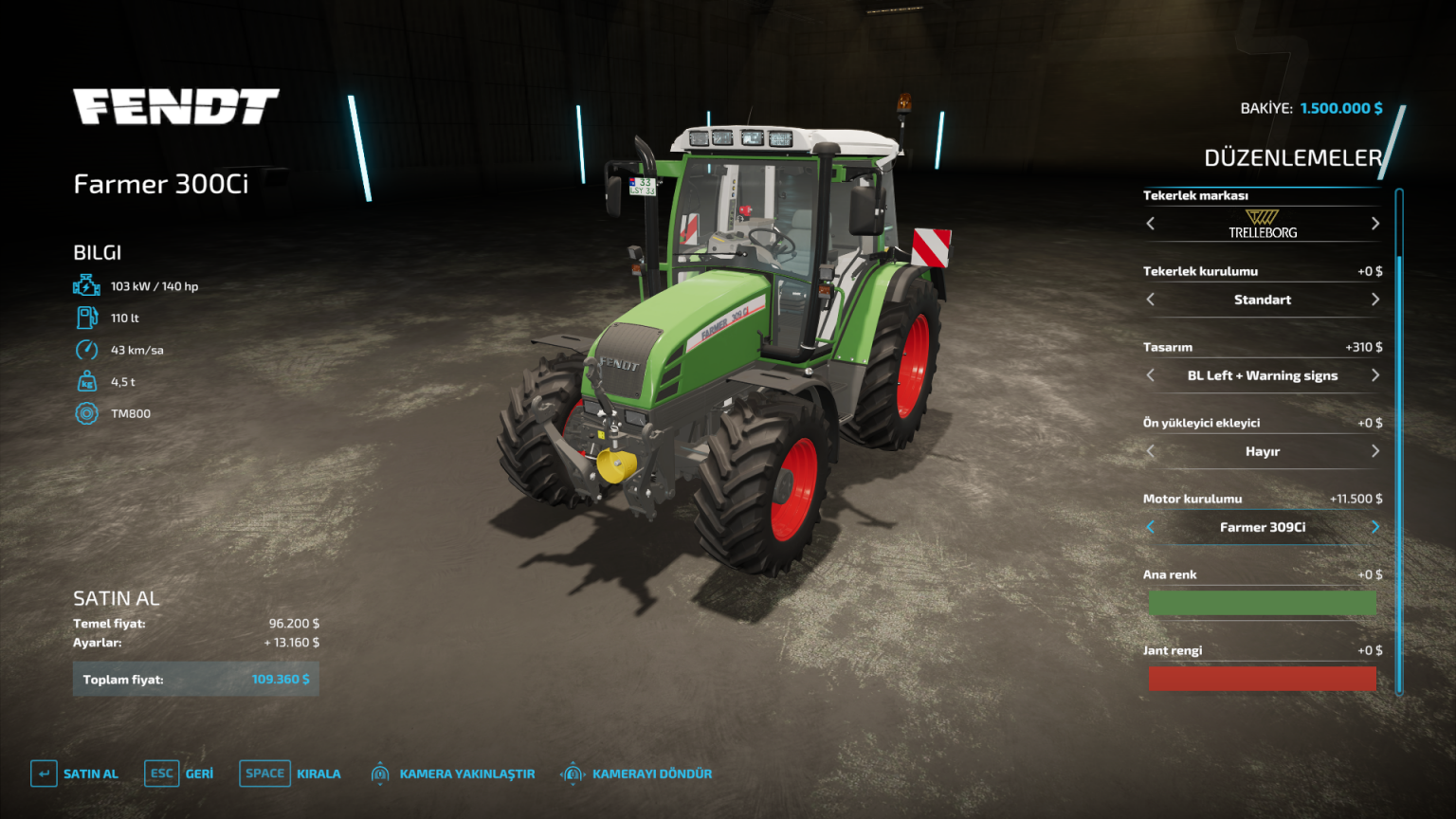 FS22 Fendt Farmer 300Ci V1.0.0.0 | FS22 Mod Download