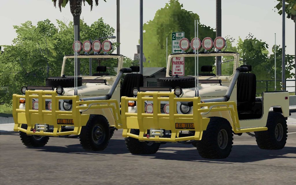 Toyota FJ40 Bull Catcher v1.0.0.0 FS19 | FS22 Mod Download