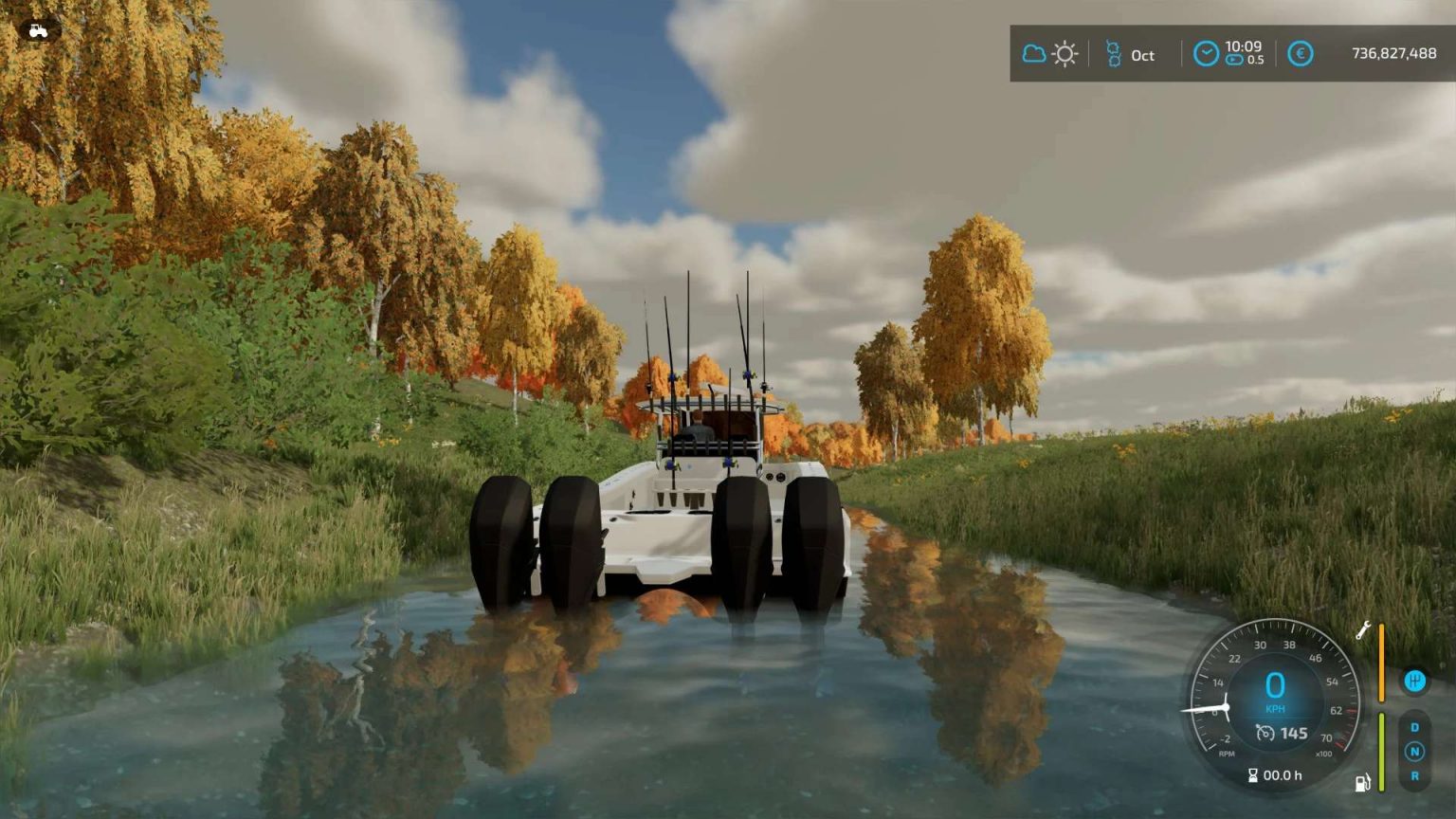 FS22 Freeman boat with trailer v1.0.0.0 | FS22 Mod Download