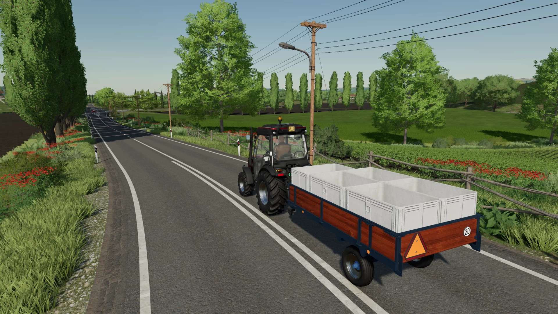 FS22 Vine Hand Harvest Trailer v1.1.0.0 | FS22 Mod Download