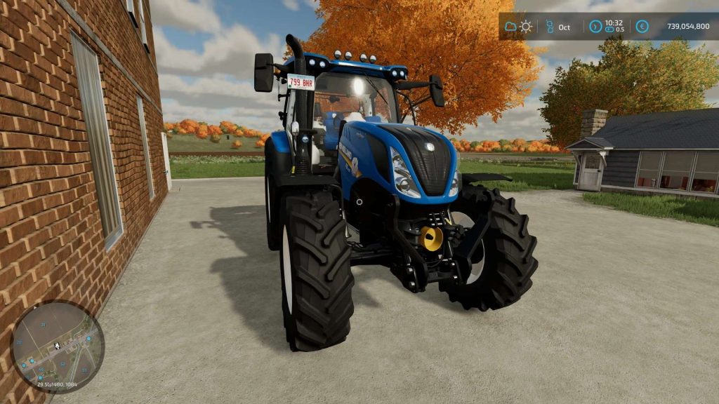 FS22 NH Edit ( Lights on Roof ) v1.0.0.0 | FS22 Mod Download