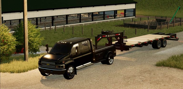 FS22 IronBullWinchTrailer CHS v1.0.0.0 | FS22 Mod Download