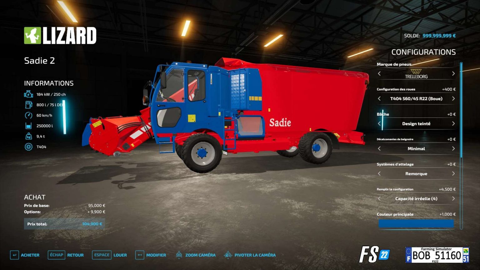 FS22 Lizard Sadie 2 v1.0.0.0 | FS22 Mod Download