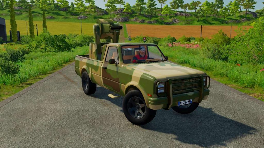 FS22 1986 Pickup Military v1.0.0.0 | FS22 Mod Download