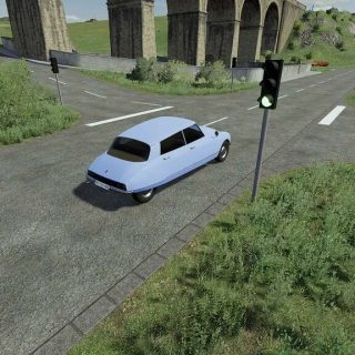 FS22 AI-Traffic Light System Script (Prefab) v1.1.0.0 | FS22 Mod Download