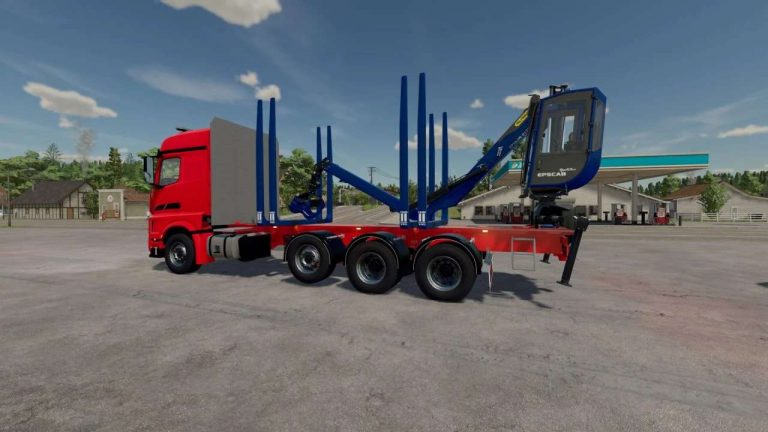 FS22 Sisu Polar Timber v1.0.0.0 | FS22 Mod Download