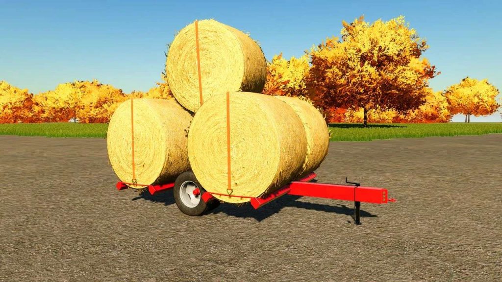 FS22 Roll cart v1.0.0.0 | FS22 Mod Download