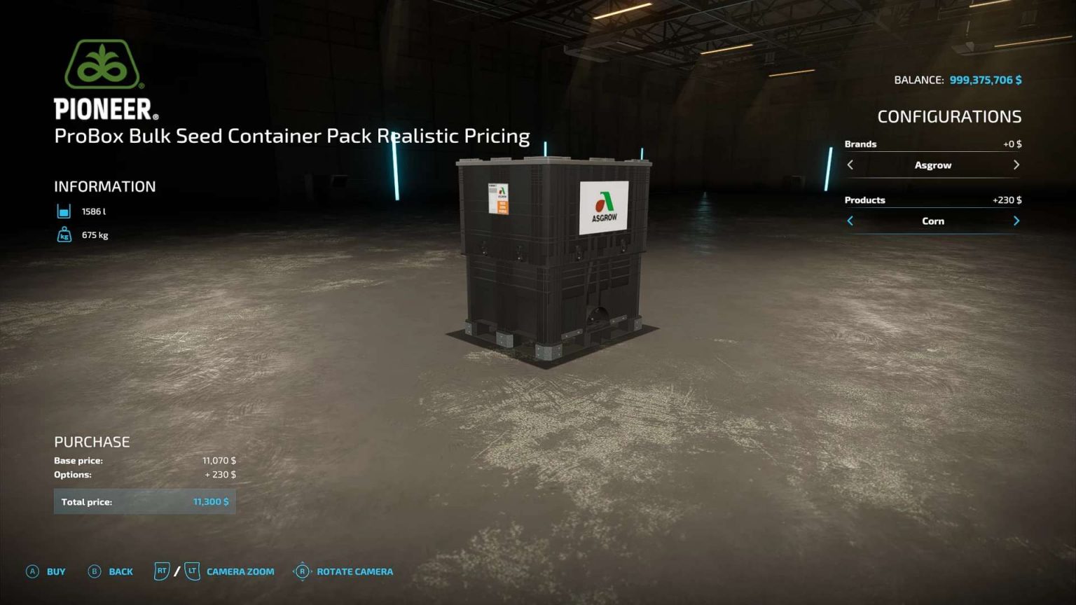 FS22 LAC ProBox Pack Realistic Pricing v1.0.0.0 Mod - Farming Simulator 25