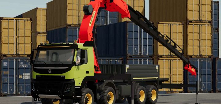 Palfinger Crane - FS19 Mods | FS22 Mods