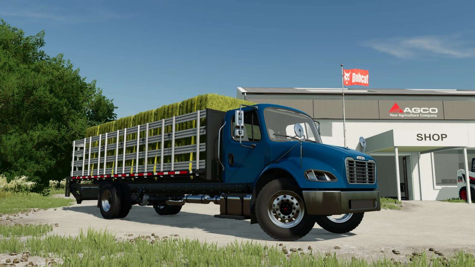 FS22 Freightliner M2 Stakebed v1.1.0.0 Mod - Farming Simulator 25