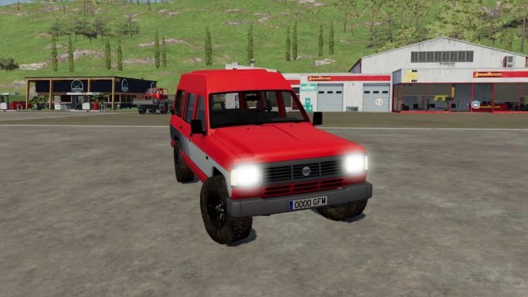 FS22 Nissan Patrol 240D BETA v1.0.0.0 Mod - Farming Simulator 25