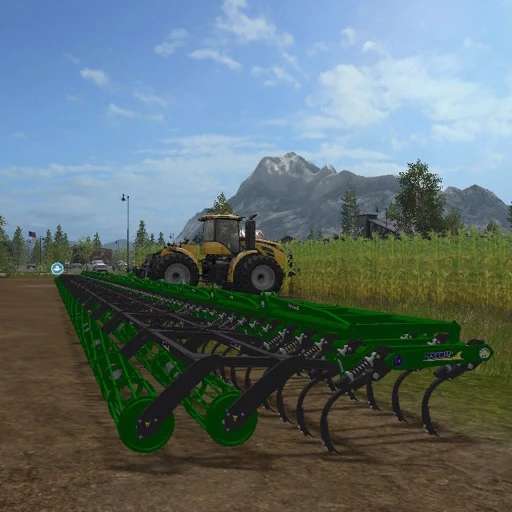 FS25 Agromet Cultivator Plow 50m v1.0.0.0 Mod - Farming Simulator 25