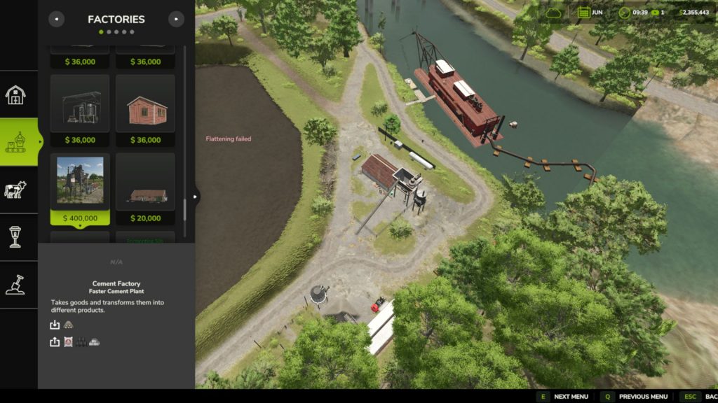 FS25 Faster Cement Factory V1.0.0.0 Mod - Farming Simulator 25