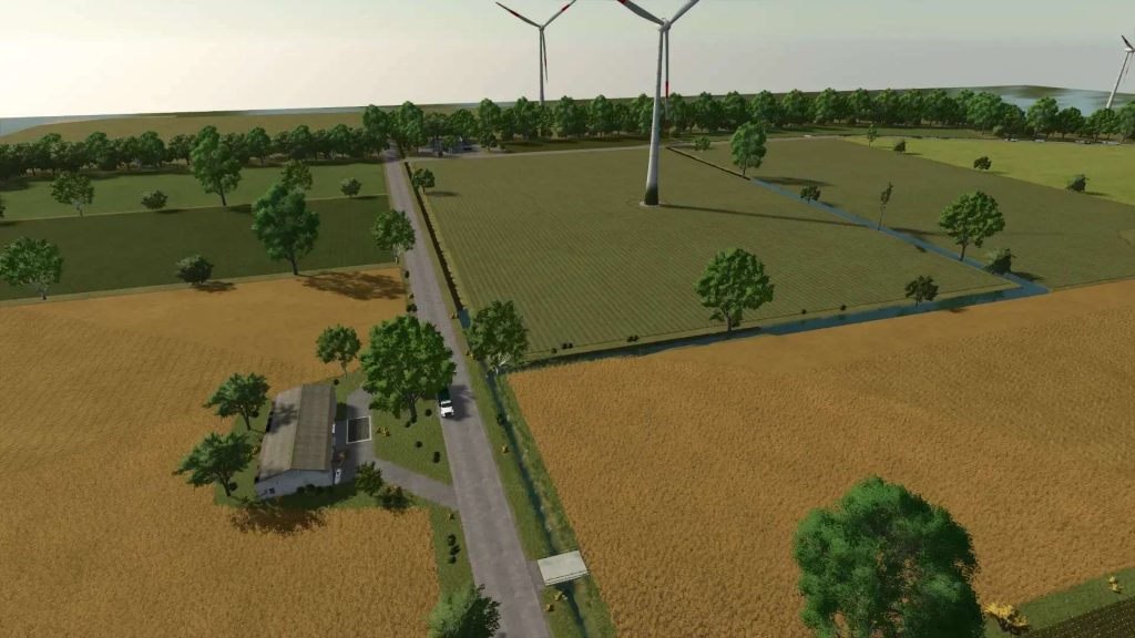 FS25 North German island v1.0.2.0 Mod - Farming Simulator 25