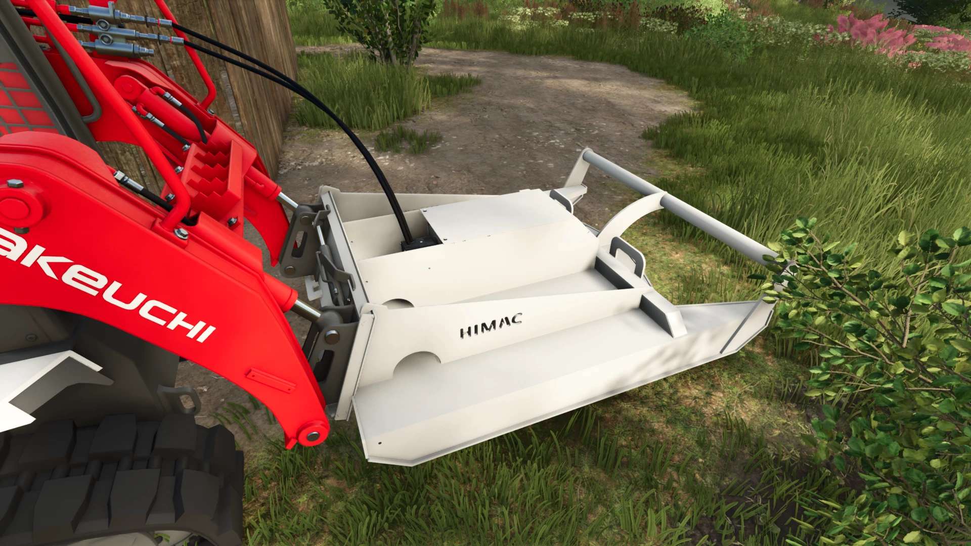 FS25 Skid-Steer Brush Mower v1.0.0.0 Mod - Farming Simulator 25