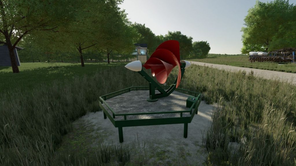 FS25 Vertical Axis Wind Turbines V1.0.0.0 Mod - Farming Simulator 25