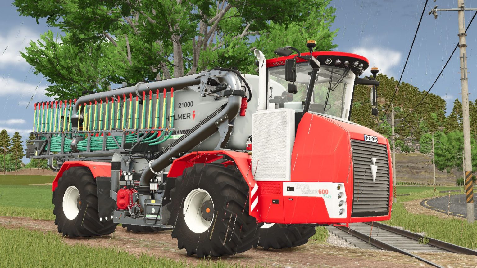 FS25 Holmer Terra Variant 600 ECO V1.0.0.0 Mod - Farming Simulator 25