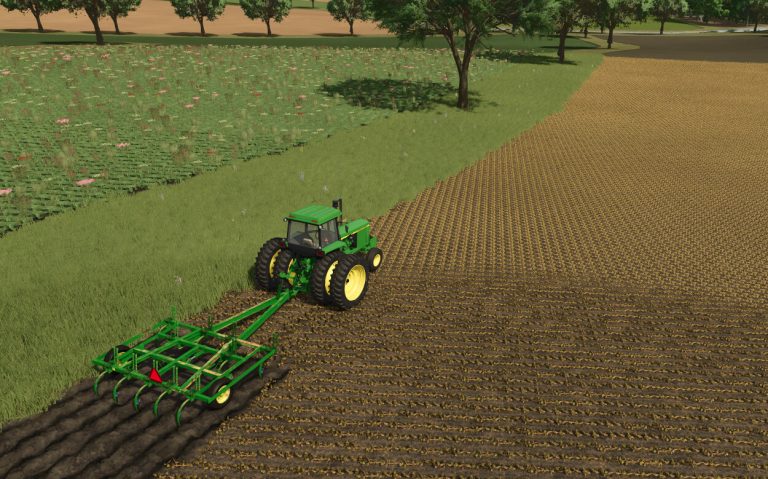 FS25 John Deere 1600 Rusty Chisel Plow V1.0.0.0 Mod - Farming Simulator 25