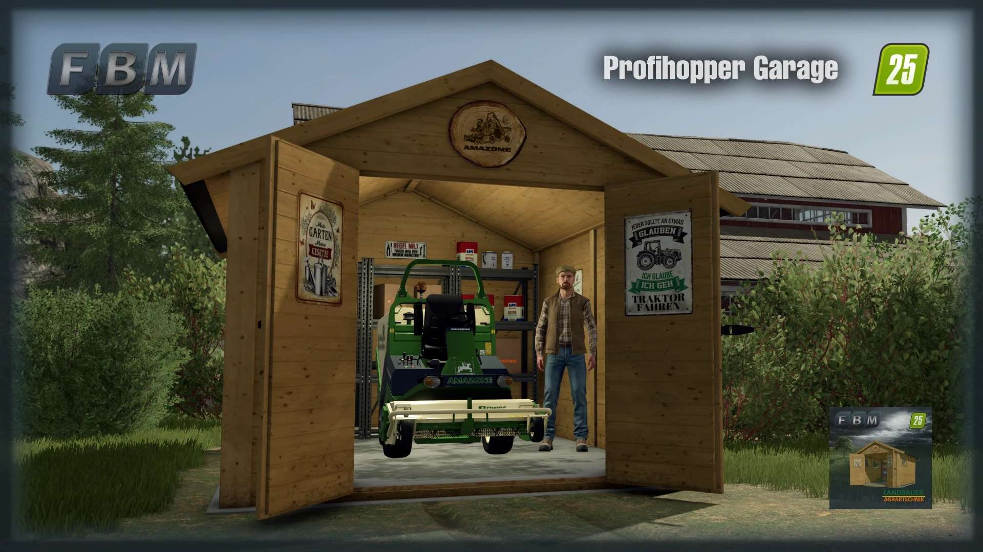 FS25 Profihopper Garage v1.0.0.0 Mod - Farming Simulator 25