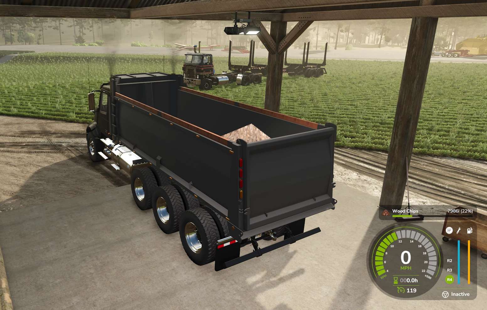 FS25 Volvo VNX300 Dump Truck + Trailer v3.0.0.0 Mod - Farming Simulator 25