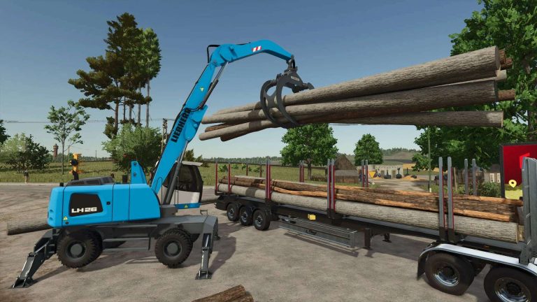 FS25 Liebherr LH26 v1.0.0.0 Mod - Farming Simulator 25