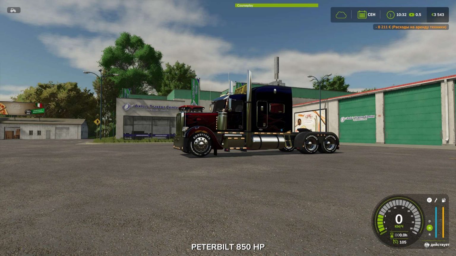 FS25 Peterbilt 388 Apache v2.0.0.0 Mod - Farming Simulator 25