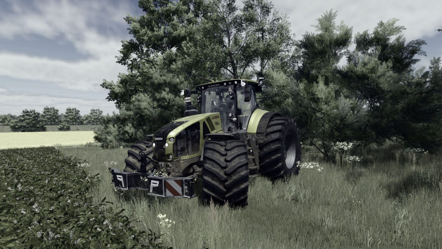 FS25 Claas Axion 960 Duch-Ghost Edition V1.0.0.2 Mod - Farming Simulator 25