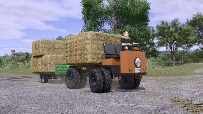 FS25 Electric Utility Car v1.0.0.0 Mod - Farming Simulator 25