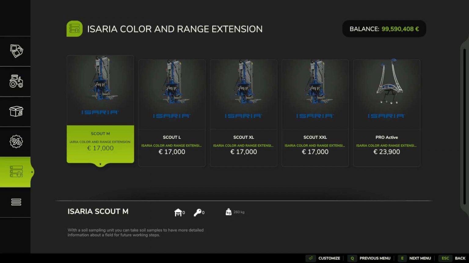 FS25 ISARIA Color And Range Extension v1.0.0.0 Mod - Farming Simulator 25