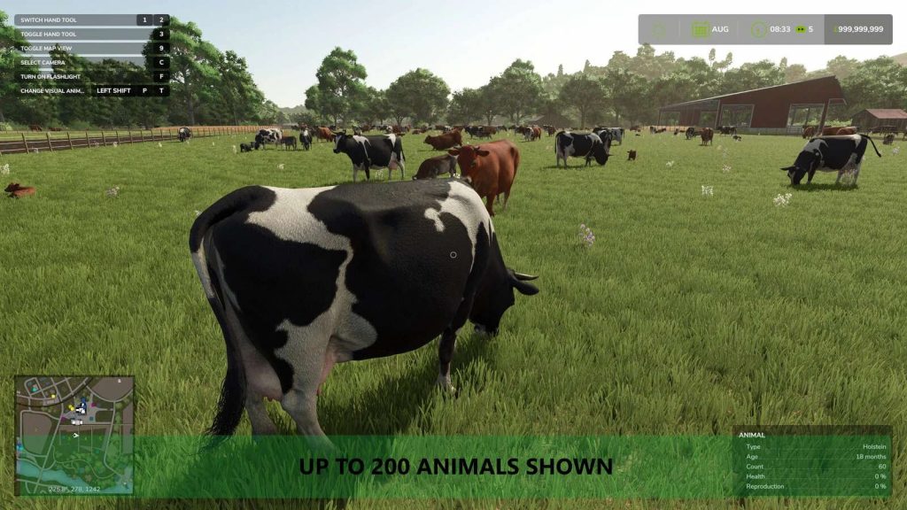 FS25 More Visual Animals v1.0.0.0 Mod - Farming Simulator 25