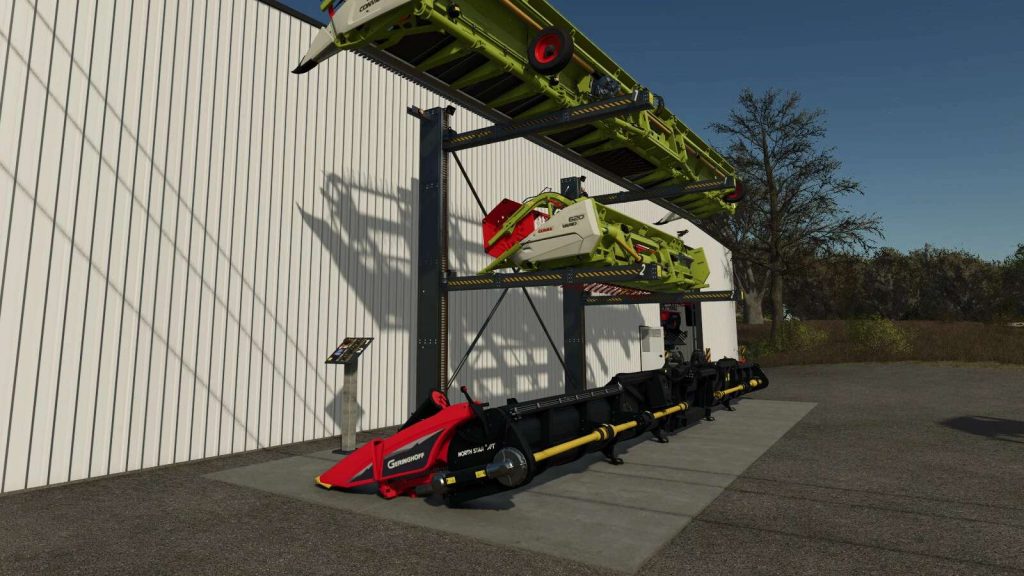 FS25 Lizard Hydra-Glide Header Storage System v1.0.0.1 Mod - Farming ...