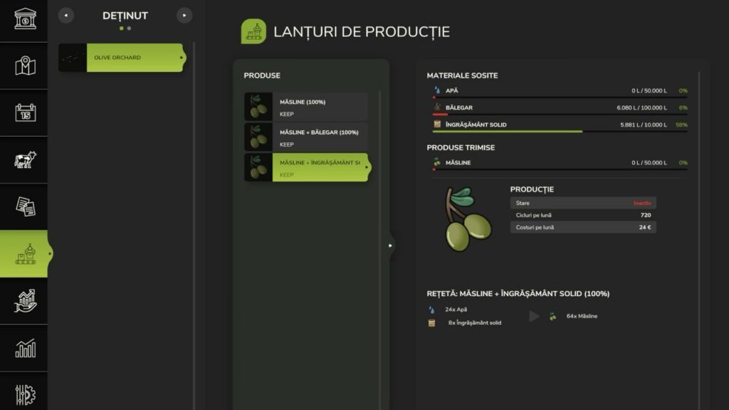 FS25 Olive Orchard Trigger for Etruria V1.0.0.0 Mod - Farming Simulator 25