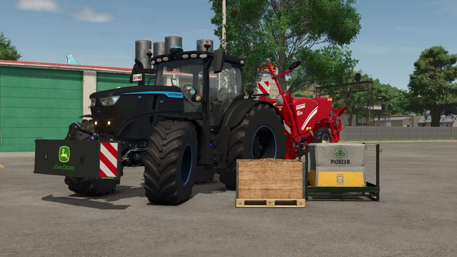 Unload Potato Seeders v1.0.0.0 Mod - Farming Simulator 25