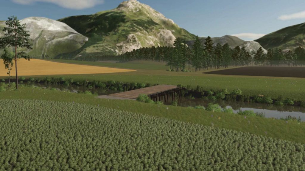 FS25 Back Roads County 4x v1.0.0.2 Mod - Farming Simulator 25