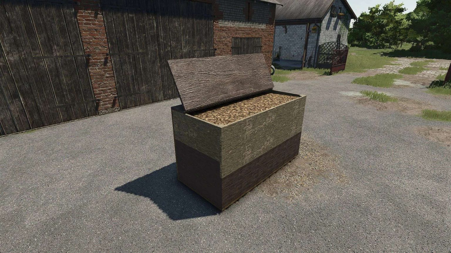 FS25 Grain box v1.0.1.0 Mod - Farming Simulator 25