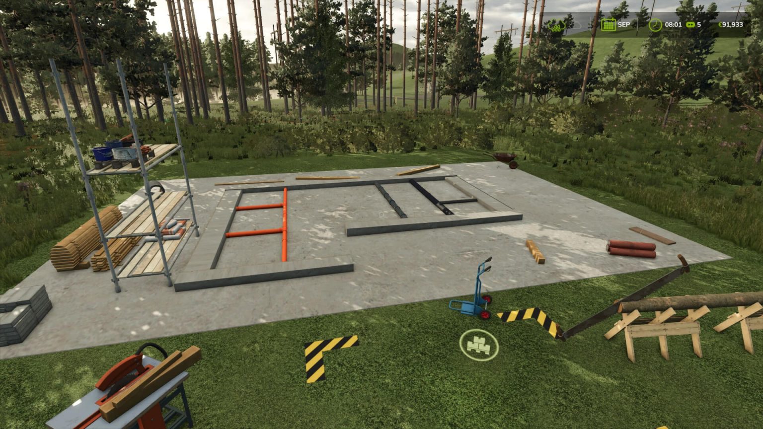 FS25 HOUSE TO BUILD 2 v1.0.0.0 Mod - Farming Simulator 25