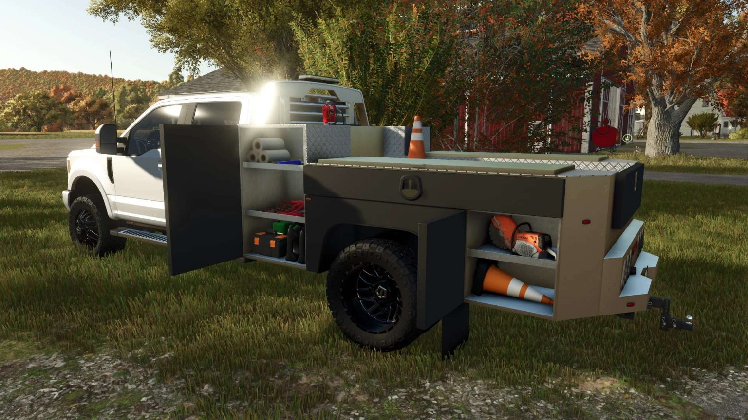 FS25 2019 Ford F350 Limited Martin Bed v1.0.0.0 Mod - Farming Simulator 25