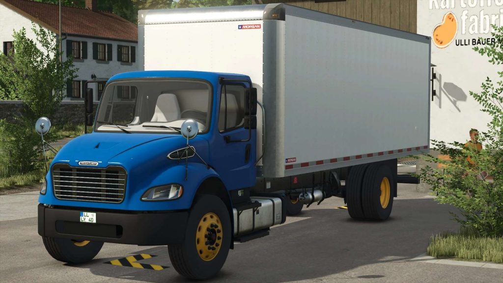 FS25 Freightliner M2 Box Truck v1.0.0.0 Mod - Farming Simulator 25