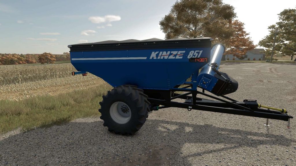 FS25 Kinze Grain Cart Pack v1.0.0.0 Mod - Farming Simulator 25