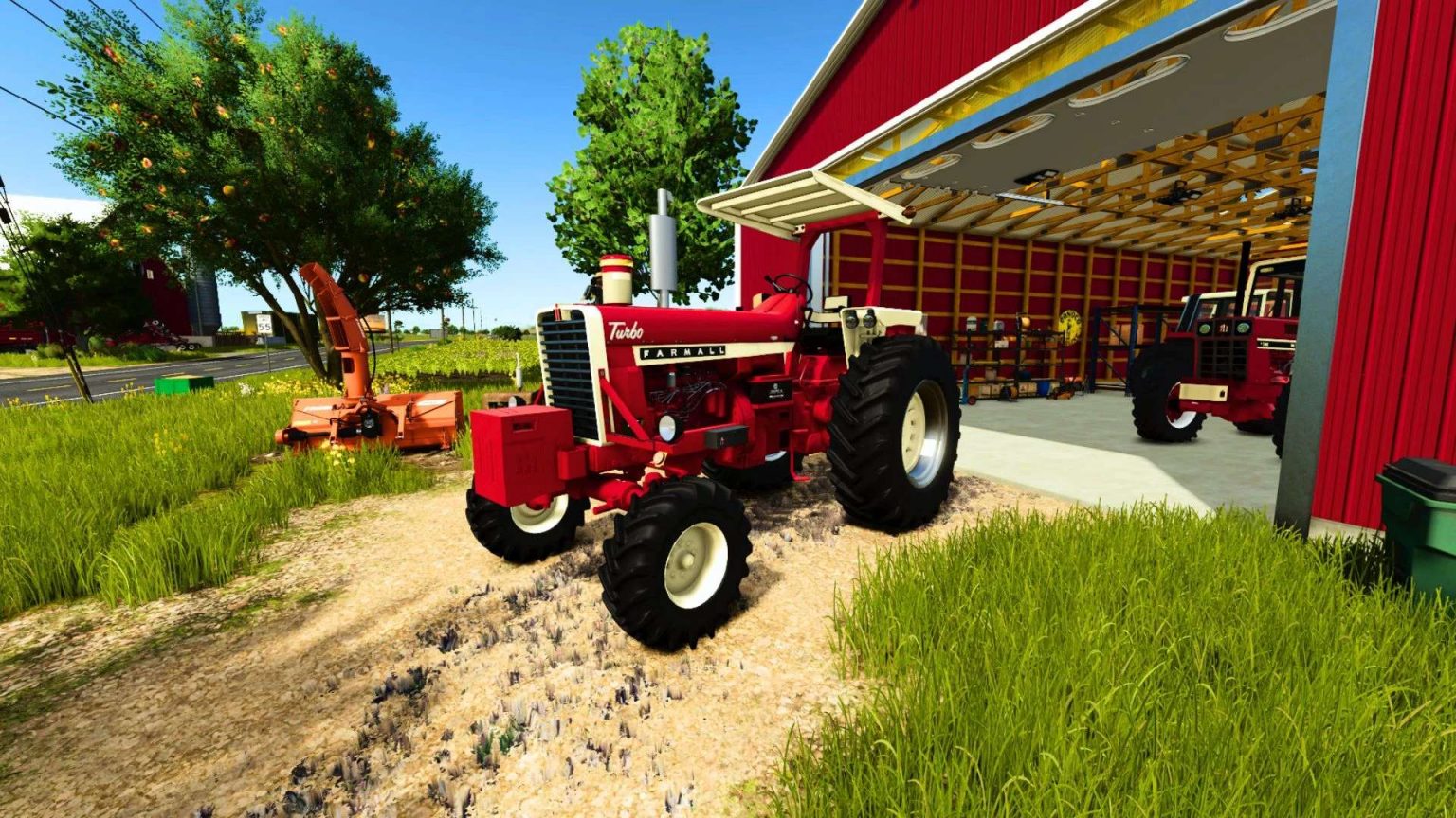 FS25 1967 Farmall IH 1206 v1.0.0.4 Mod - Farming Simulator 25