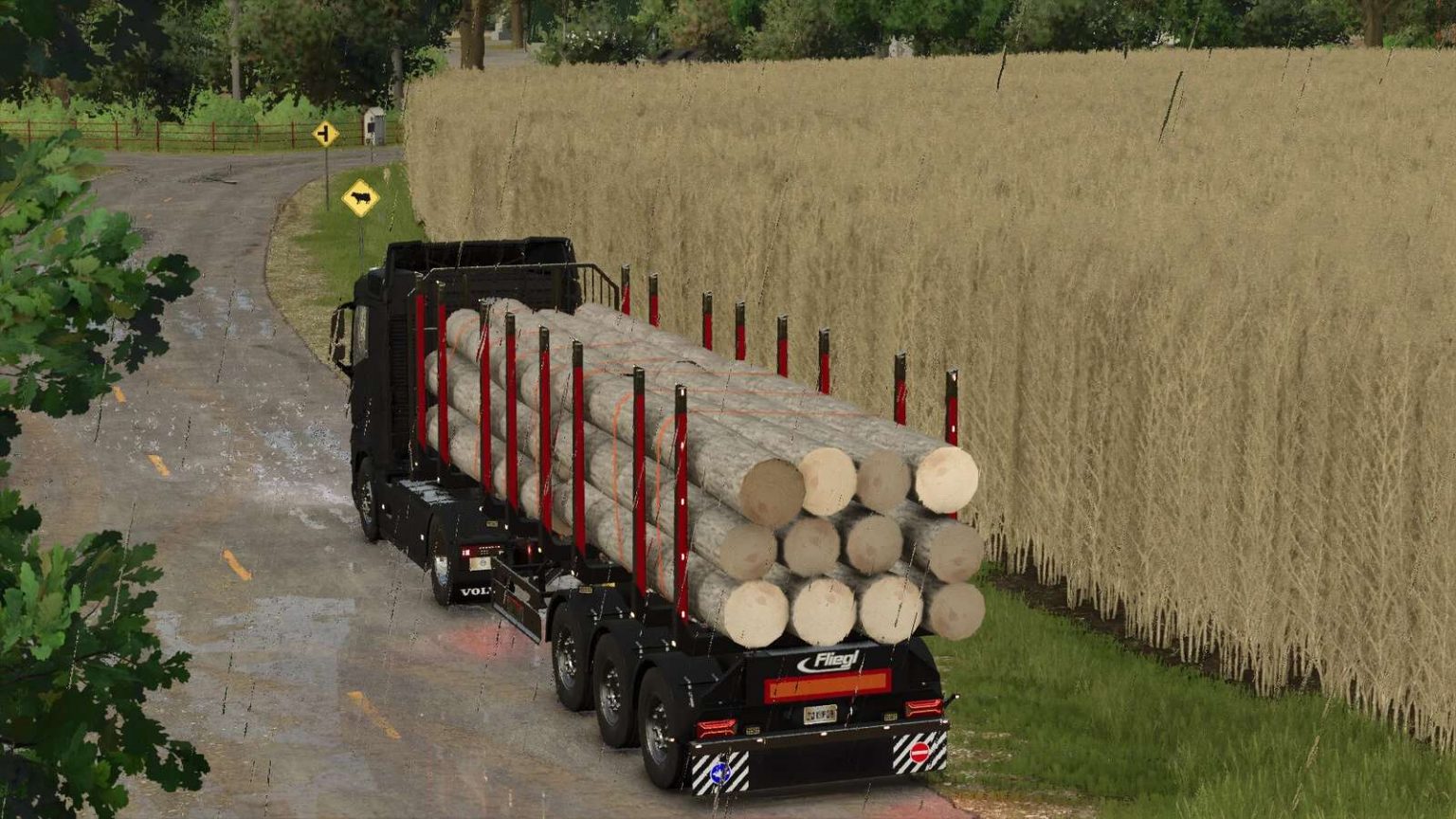 FS25 Fliegl Timber Runner Pack v1.0.0.3 Mod - Farming Simulator 25