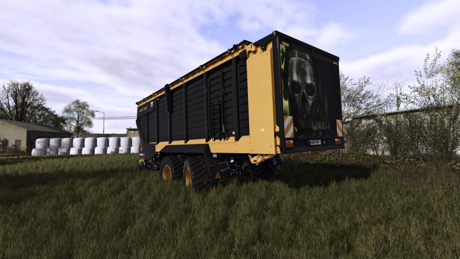 FS25 Jumbo Gold Variable Size m3 Ghost Edition V1.0.0.0 Mod - Farming ...