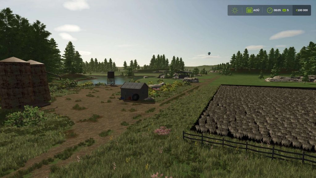 FS25 LONELY LAND v1.4.0.0 Mod - Farming Simulator 25
