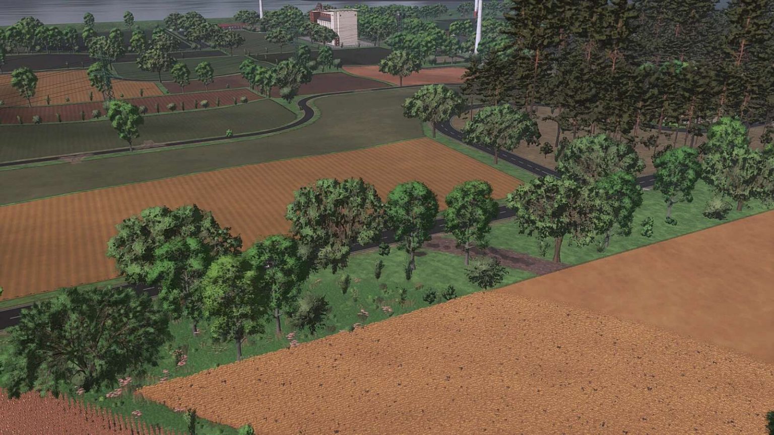 FS25 North March Reloaded v1.1.0.1 Mod - Farming Simulator 25