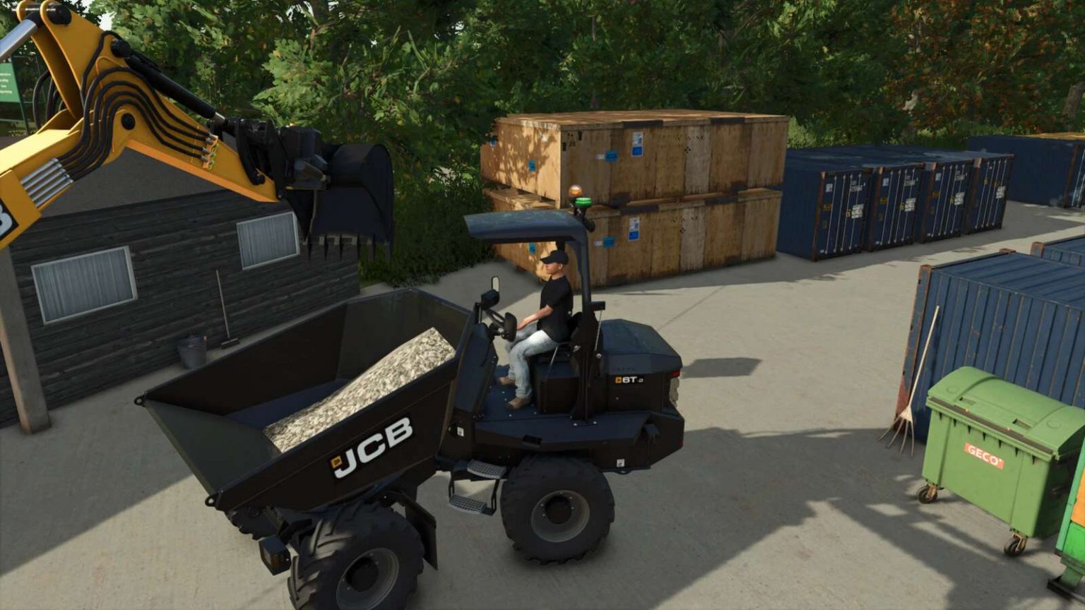 FS25 JCB 6T Dumper v1.0.0.1 Mod - Farming Simulator 25
