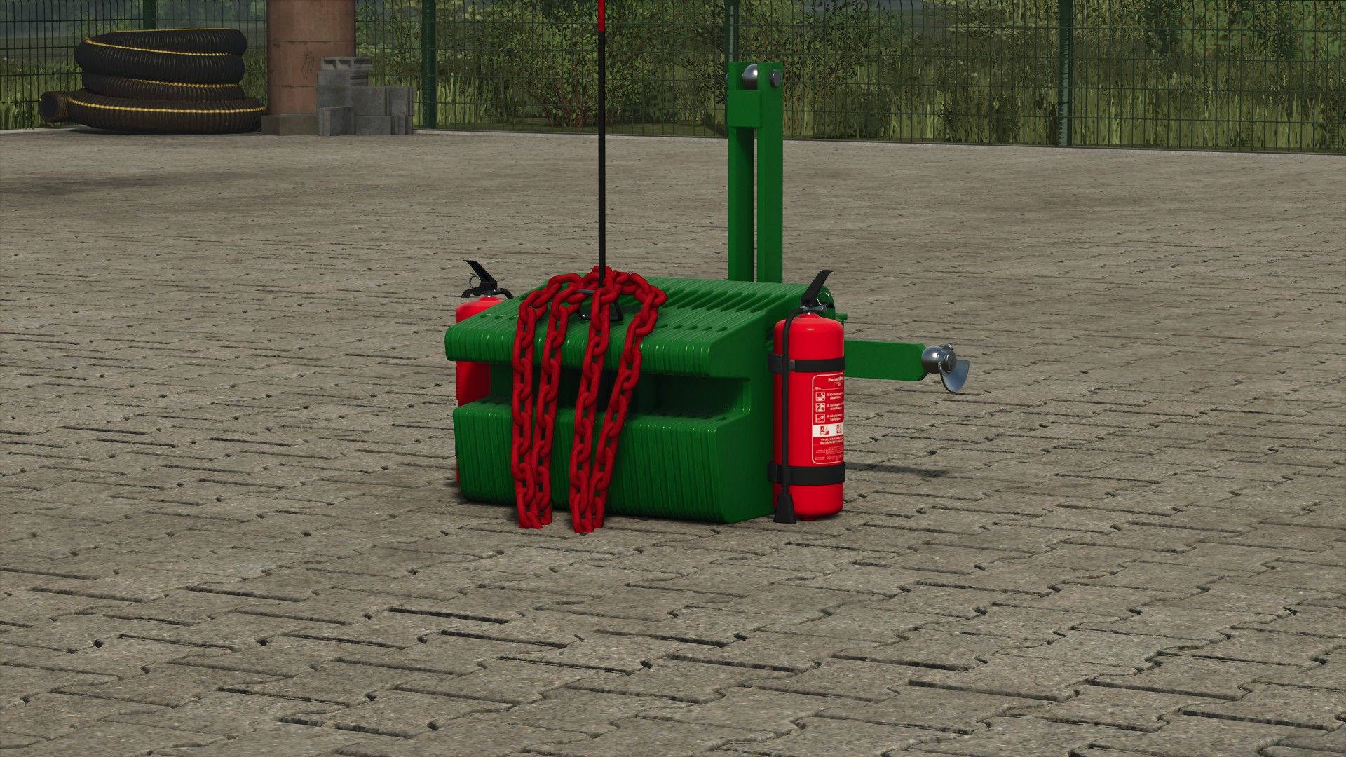 FS25 John Deere front weight V1.0.0.0 Mod - Farming Simulator 25