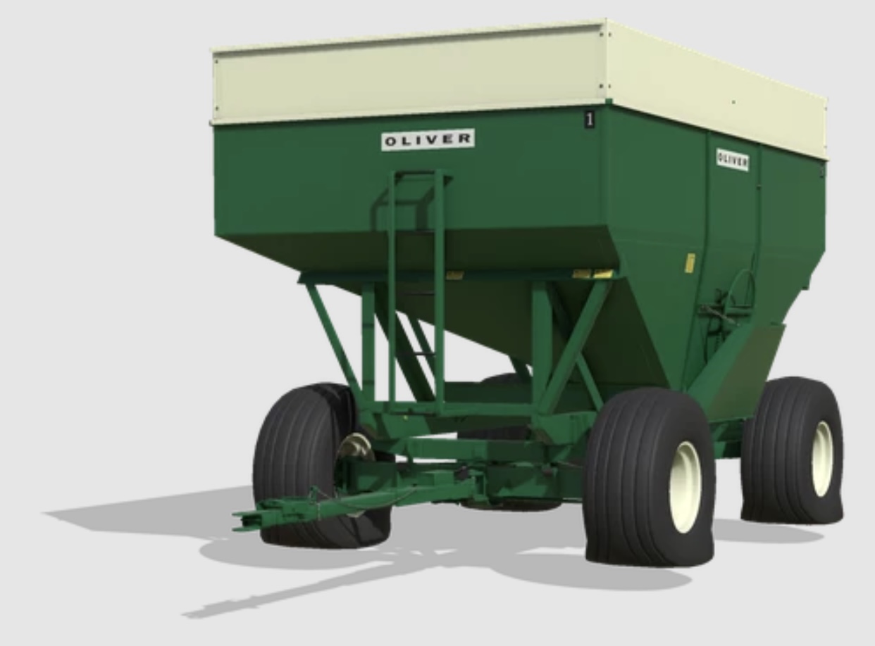 FS25 Oliver Gravity Wagon v1.0.0.0 Mod - Farming Simulator 25