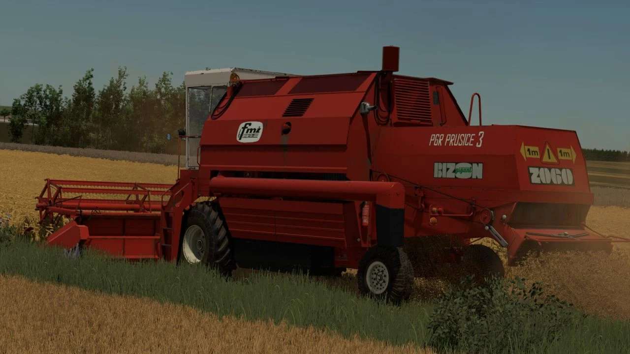 FS25 Bizon Gigant v1.0.0.0 Mod - Farming Simulator 25
