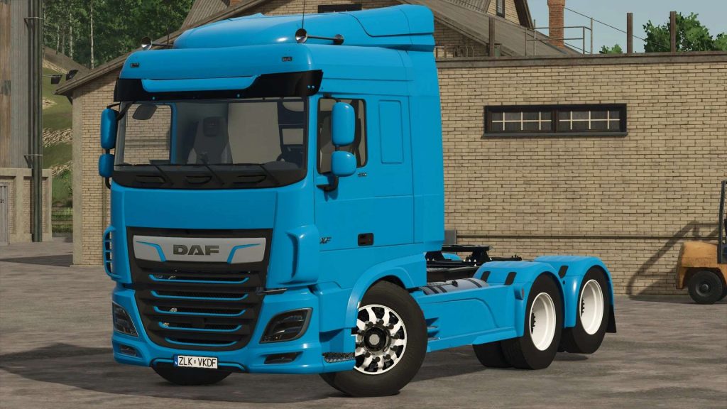 FS25 DAF XF FTS 6x2 & FTT 6x4 v1.0.0.0 Mod - Farming Simulator 25